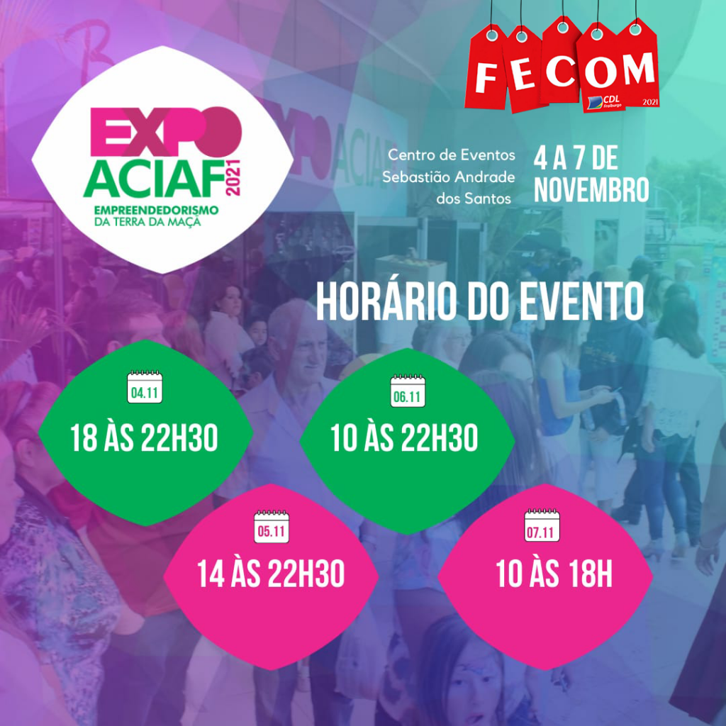 Fecom prepara grandes promoções para ExpoACIAF | CDL de Fraiburgo